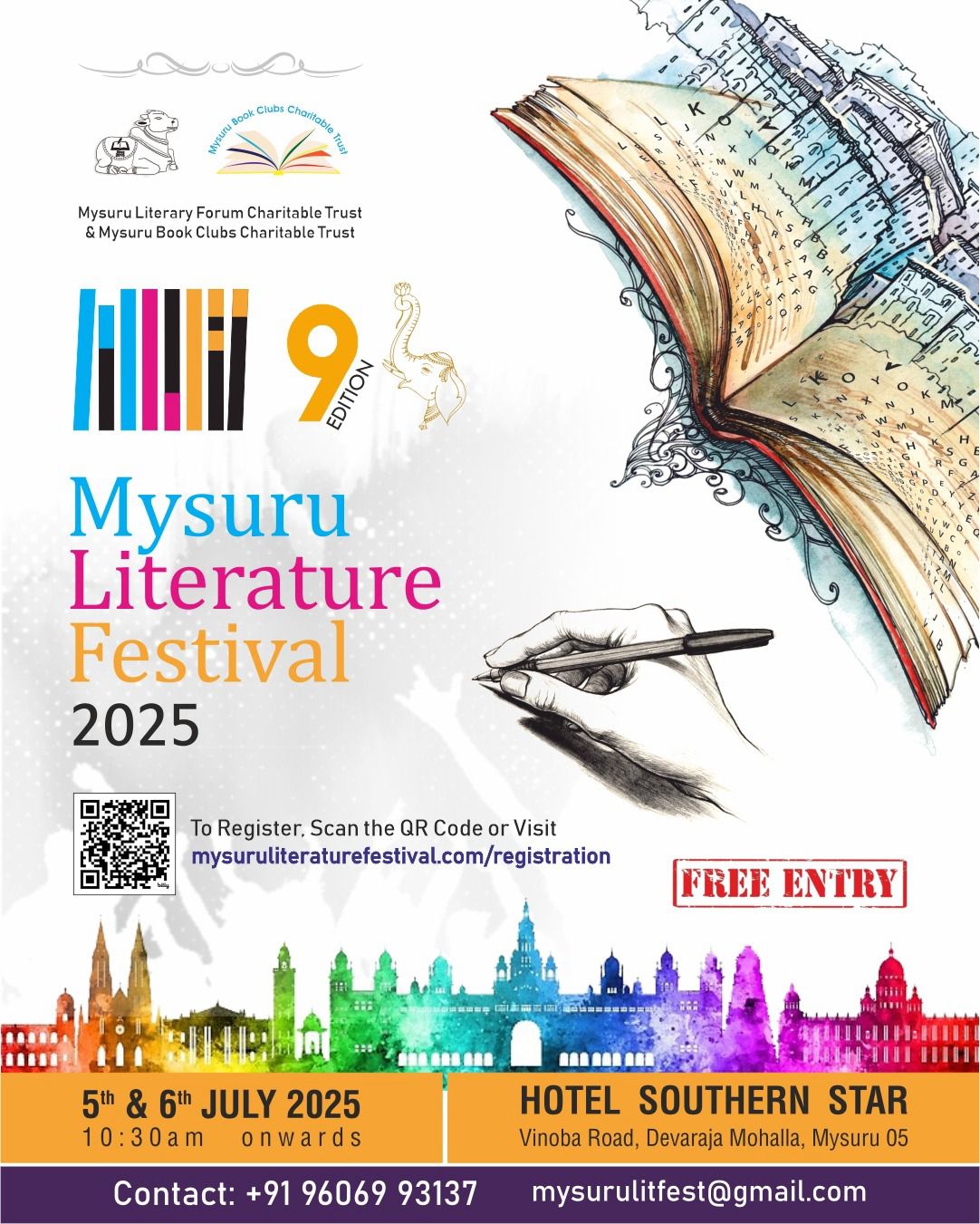 Mysuru Literature Festival 2025 - Masth Mysore - Mysuru's Popular City ...