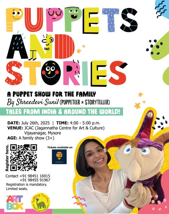 Puppets and Stories – A Family Puppet Show at JCAC Mysore - Masth ...