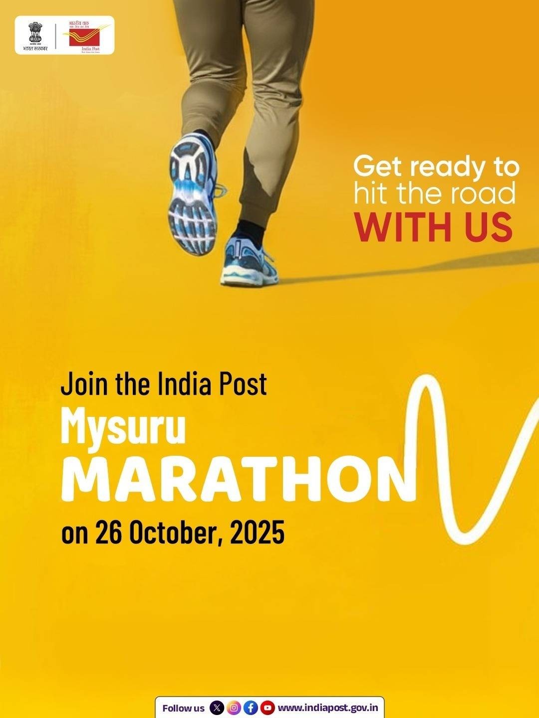 India Post Mysuru Marathon 2025 – Run for Fitness, Heritage & Pride ...