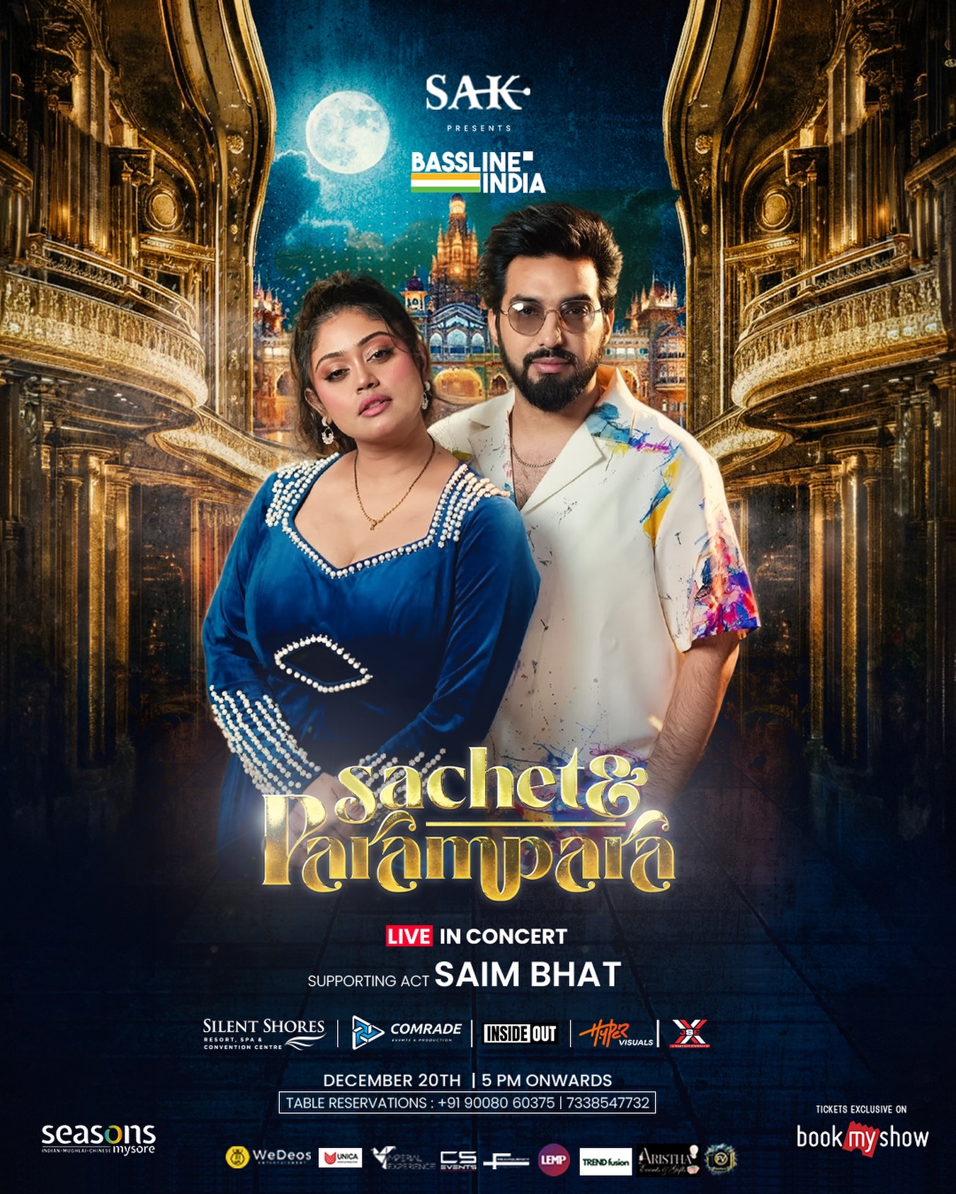 Sachet & Parampara Live – Bollywood Music Concert in Mysuru - Masth ...