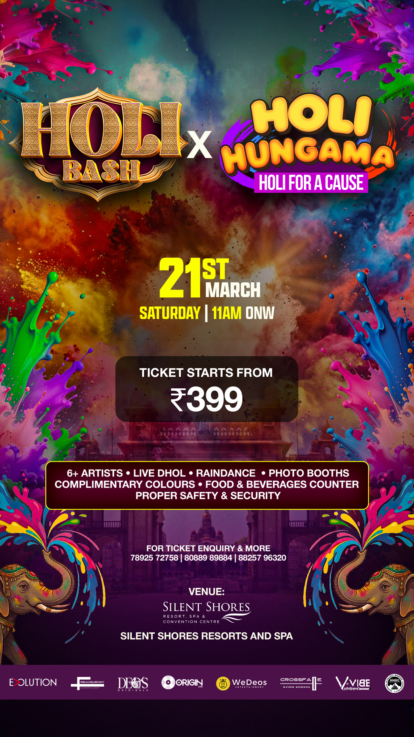 Holi Bash x Holi Hungama 2026 - Masth Mysore - Mysuru's Popular City Portal